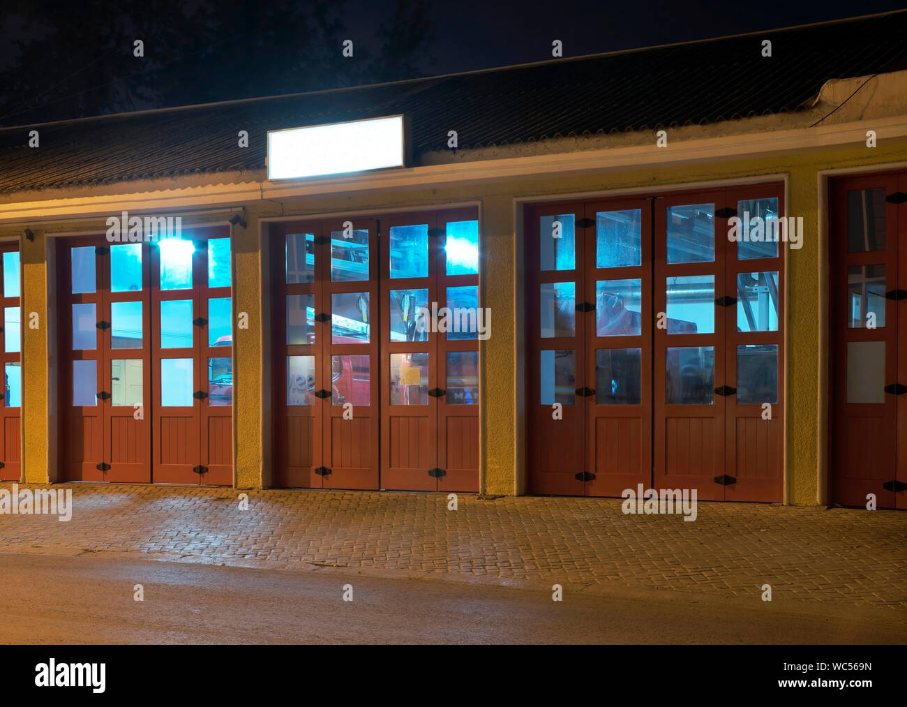 Fire station in Nicosia. Cyprus Stock Photo - Alamy