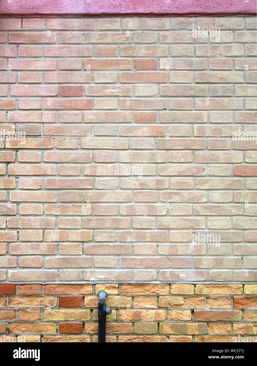 Brick wall pipe hi-res stock photography and images - Alamy