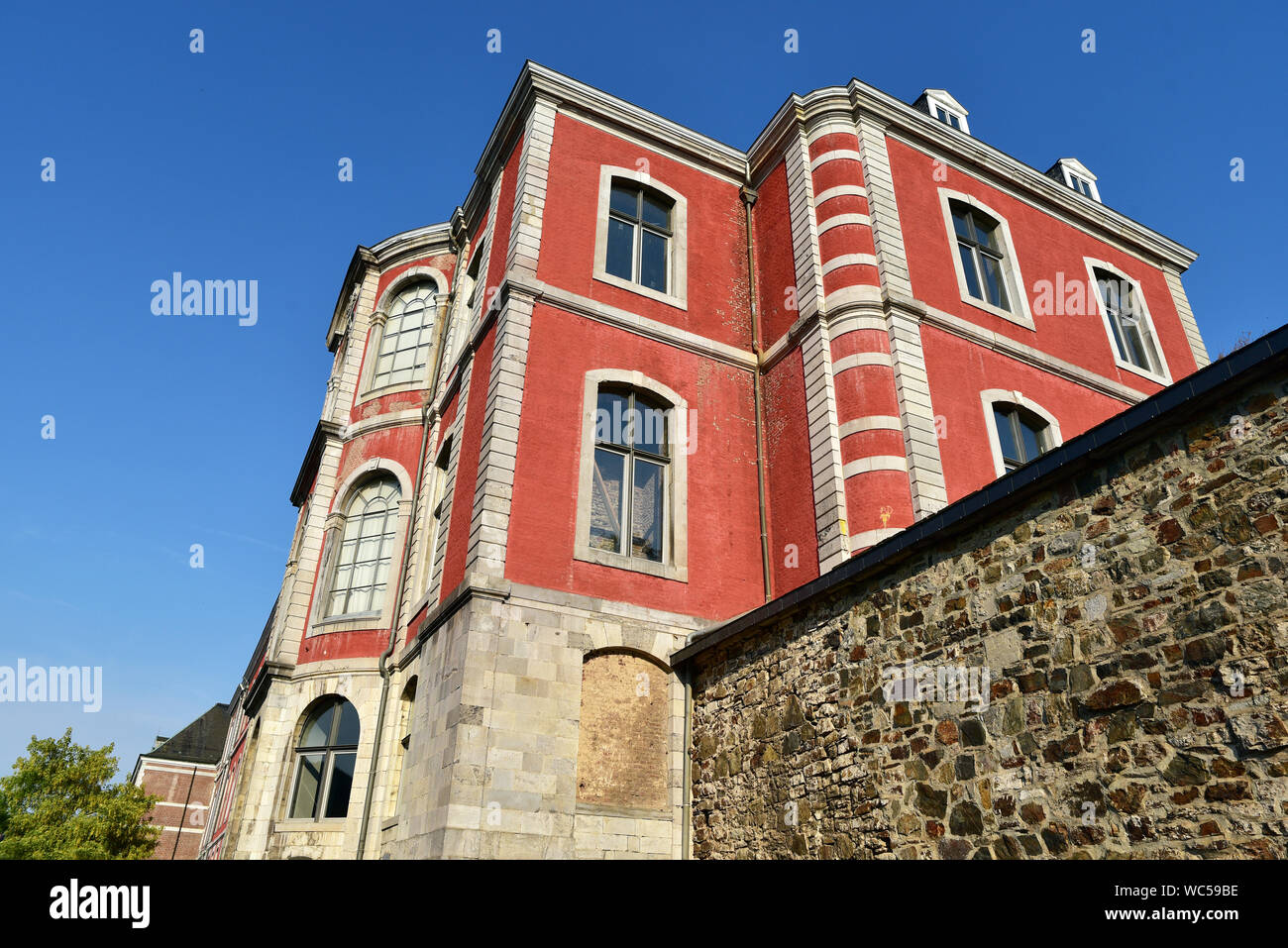 Stavelot Abbey. The Abbey of the Prince-Bishops of Stavelot, Belgium ...