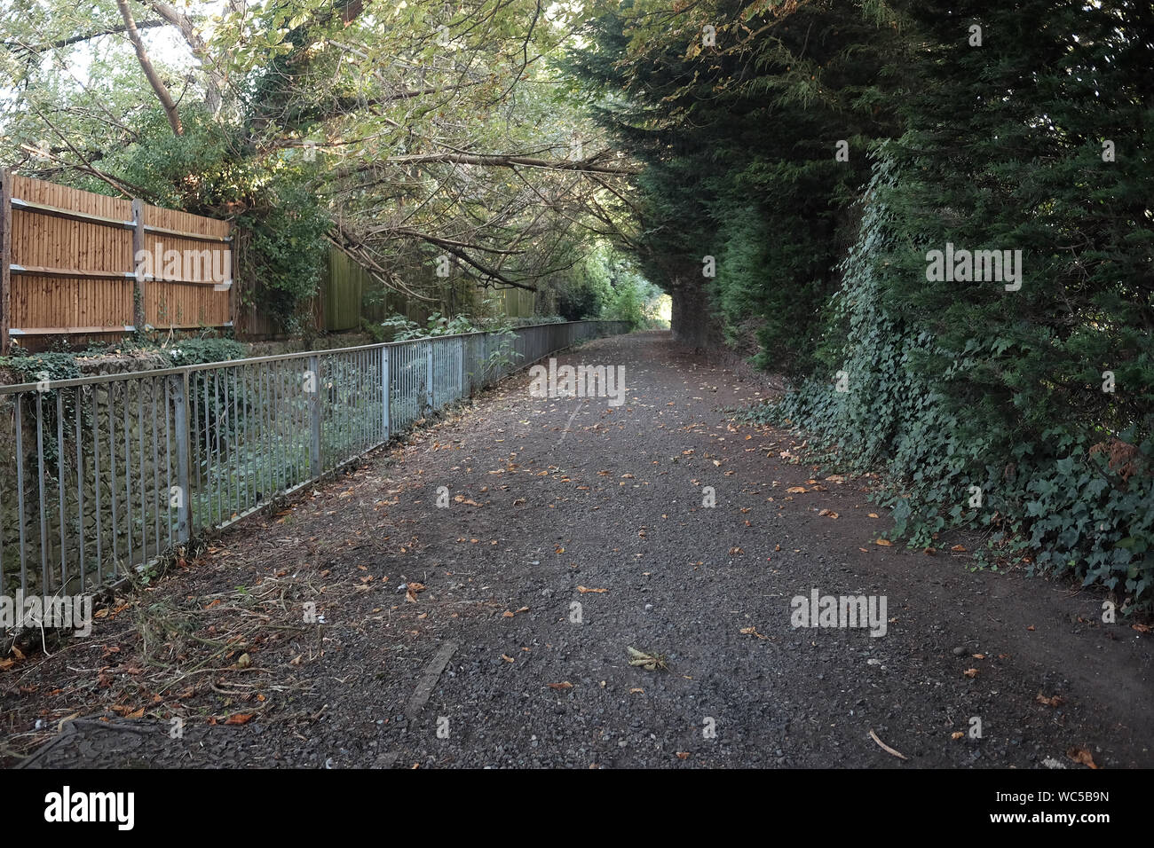 August 2019 - Green chain walk, signs and path Stock Photo - Alamy