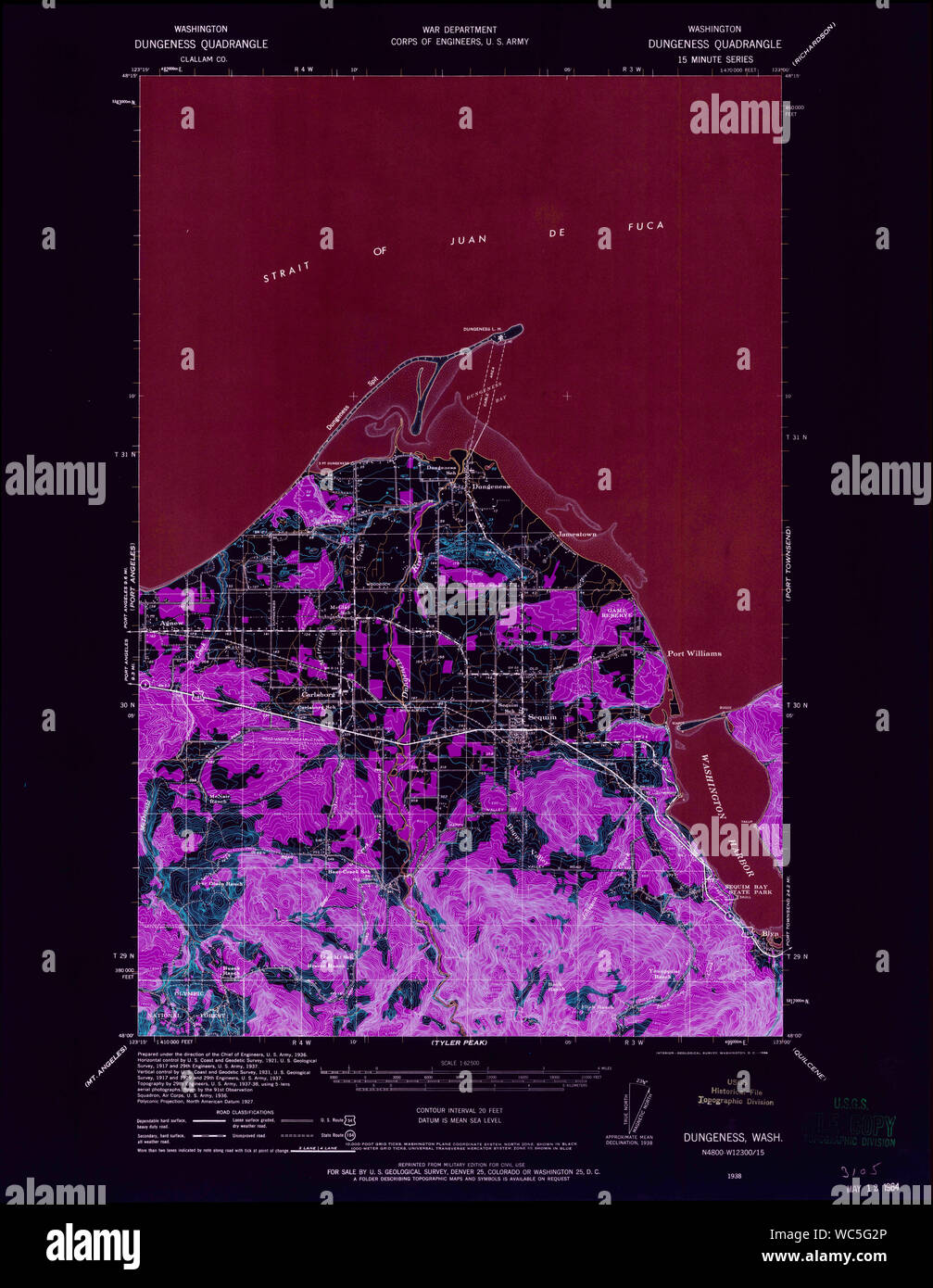 Dungeness map hi-res stock photography and images - Alamy