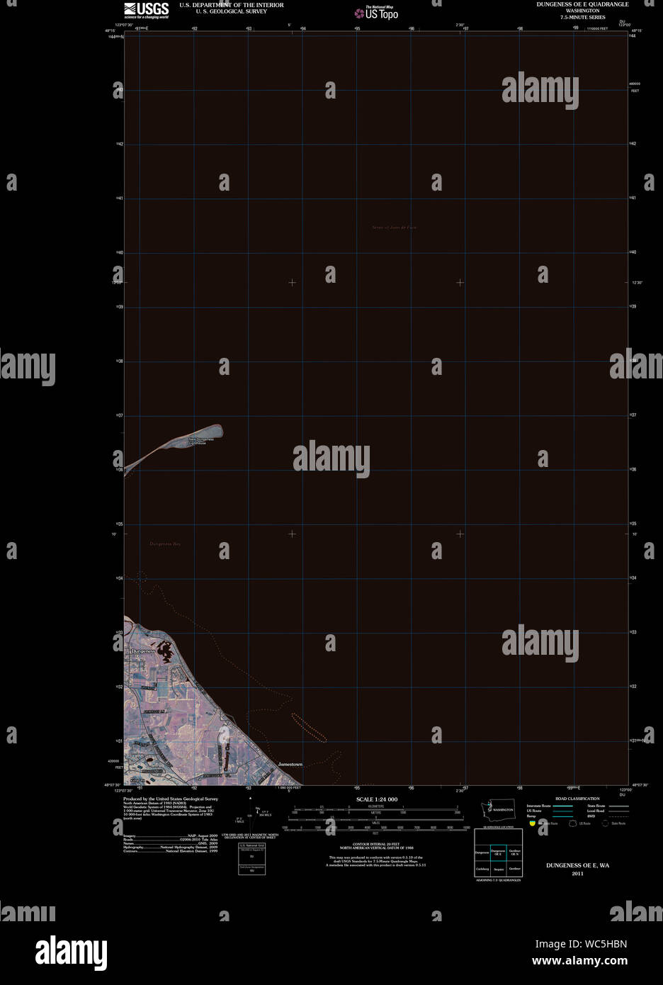 Dungeness map hi-res stock photography and images - Alamy