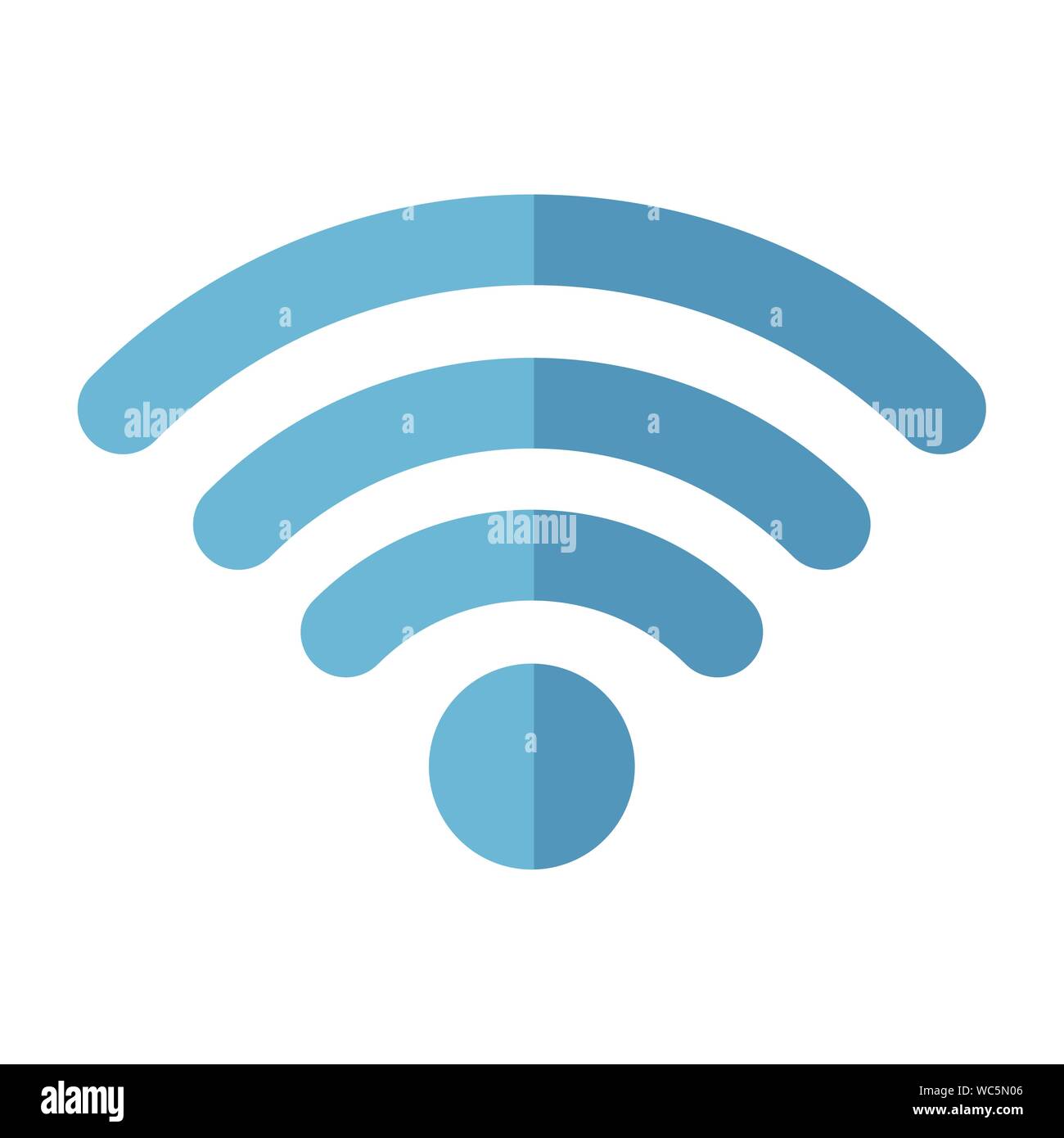 Isolated wifi vector design Stock Vector Image & Art - Alamy