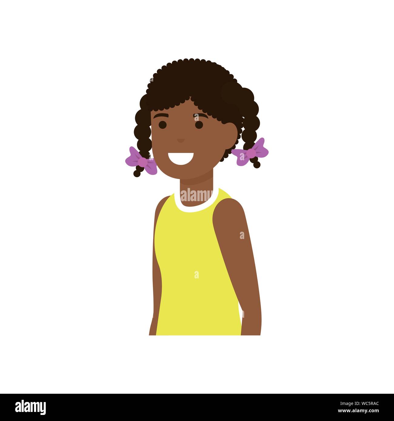 Isolated girl cartoon design Stock Vector Image & Art - Alamy