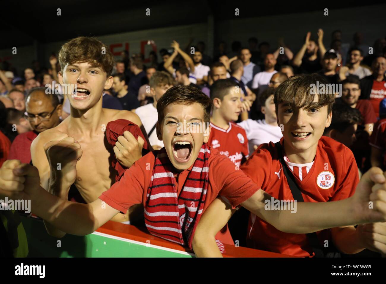 Crawley town fans hi-res stock photography and images - Alamy