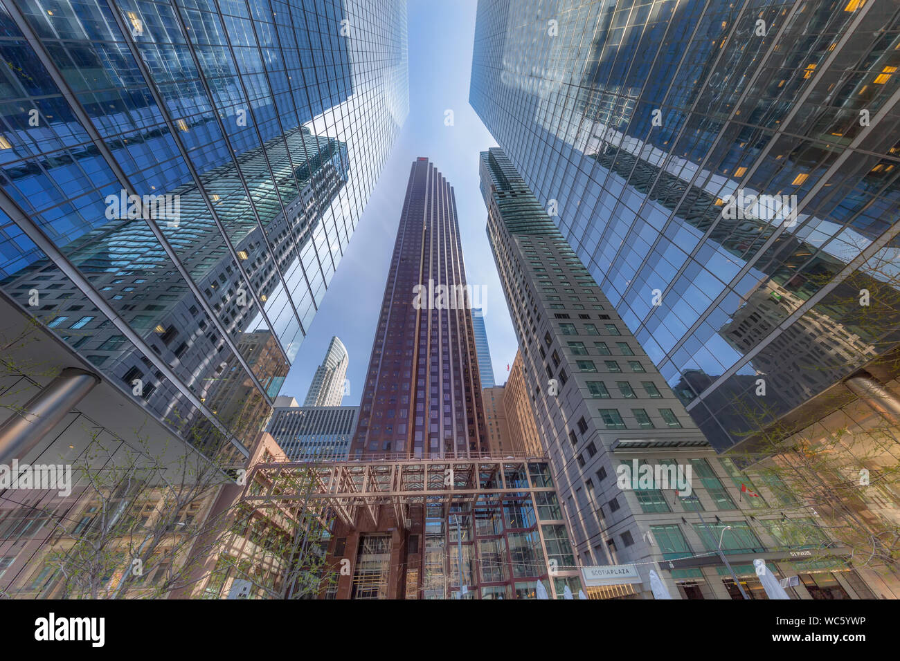 Toronto financial district 2019 hi-res stock photography and images - Alamy