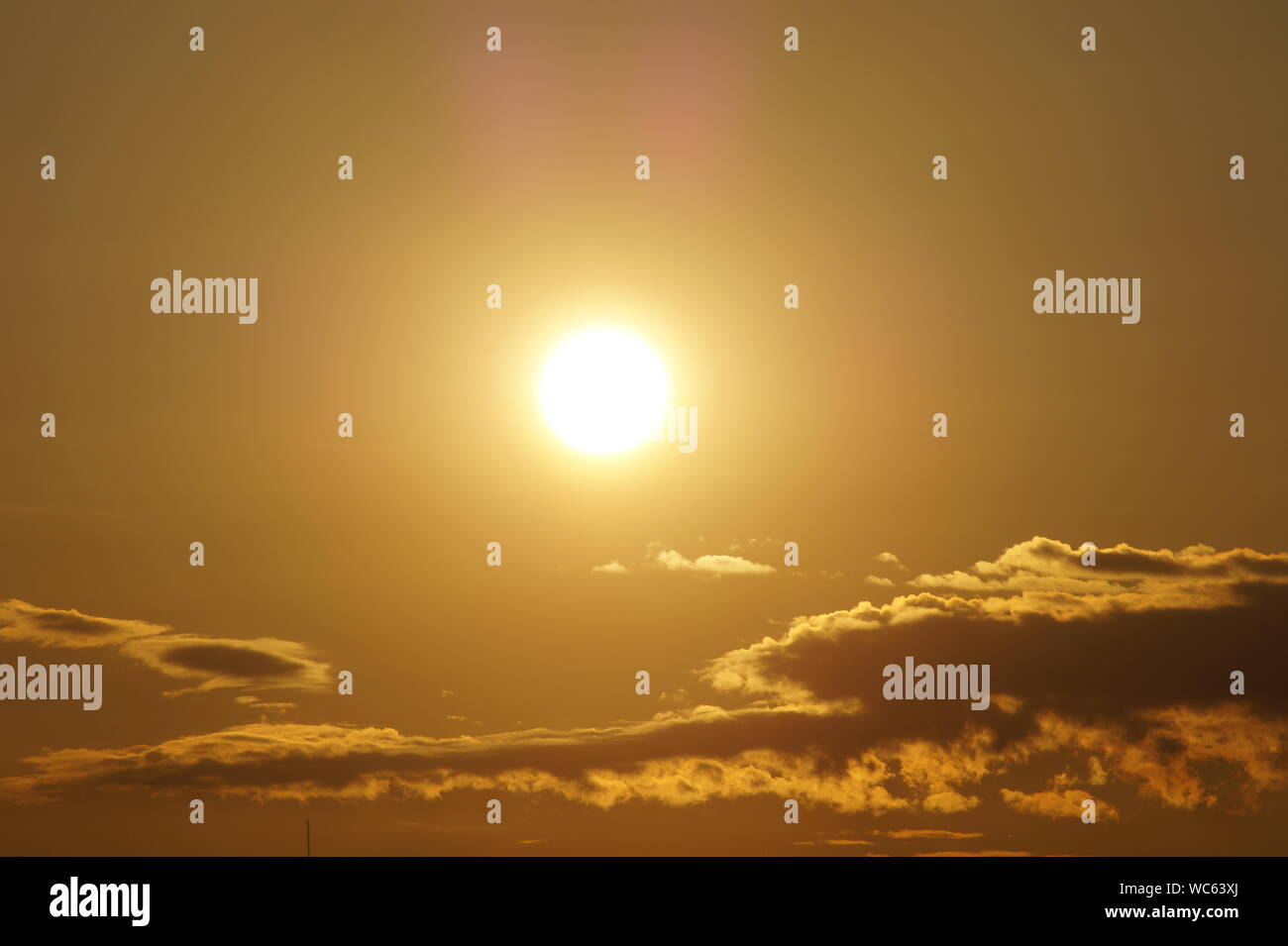 Bright moon for sun High Resolution Stock Photography and Images - Alamy