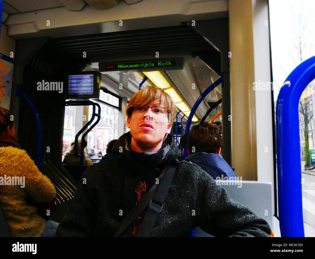 Man in metro hi-res stock photography and images - Alamy