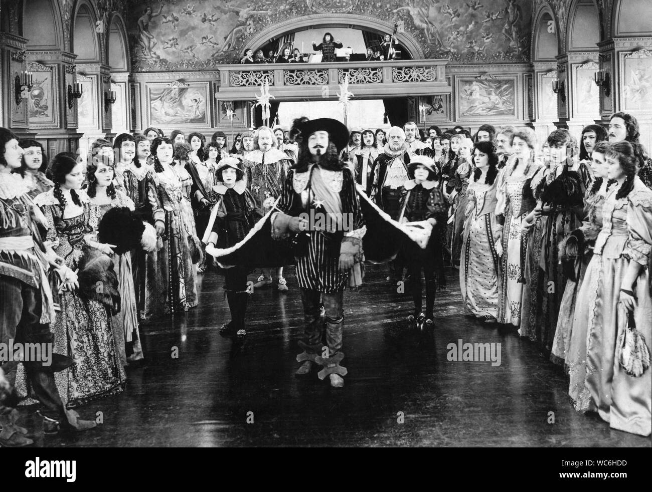 ADOLPHE MENJOU as Louis XIII King of France in THE THREE MUSKETEERS ...