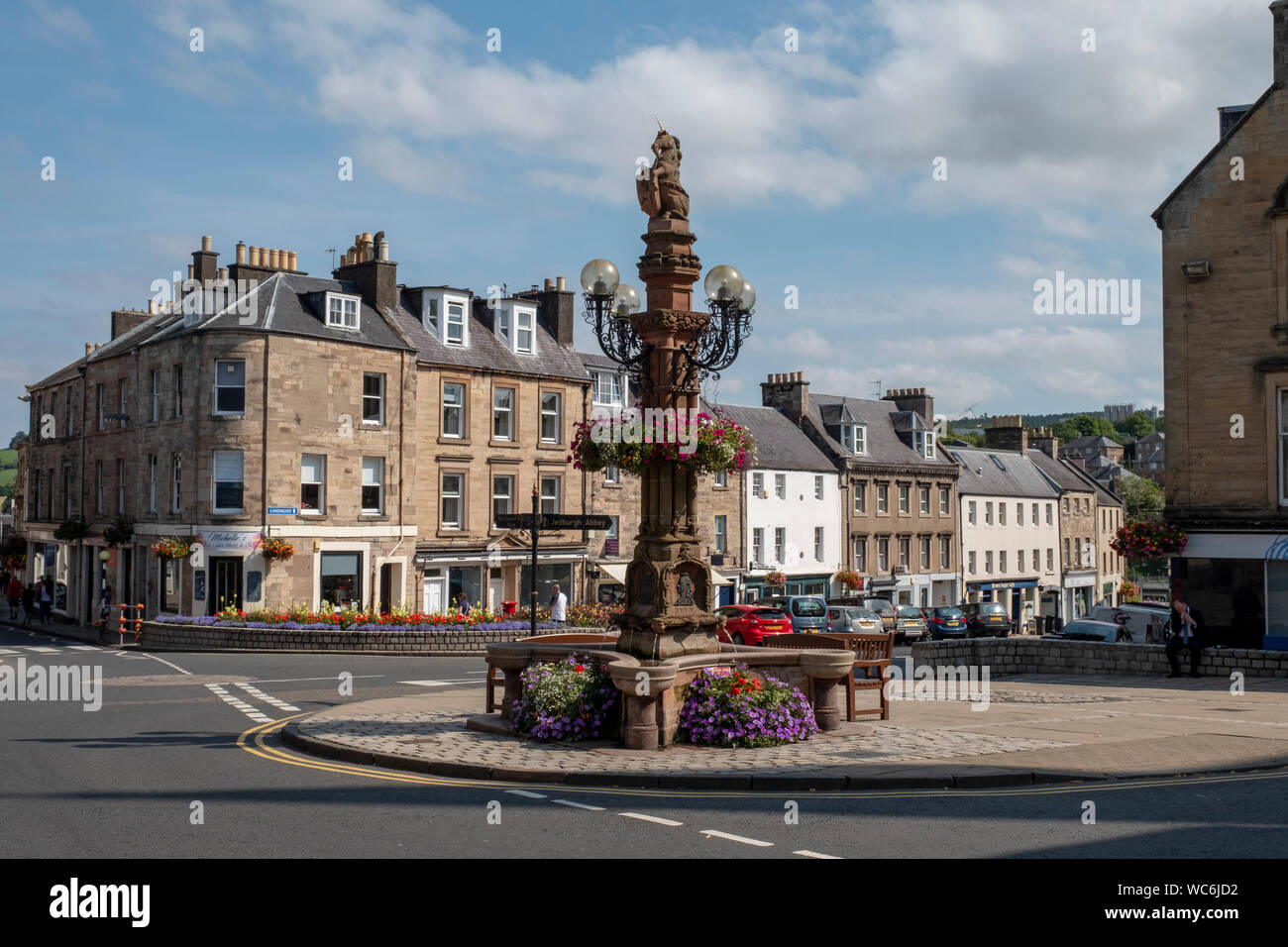 Market place jedburgh hi-res stock photography and images - Alamy