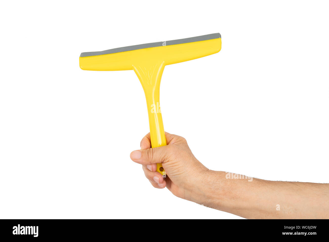 man hand holding windscreen wiper Stock Photo - Alamy