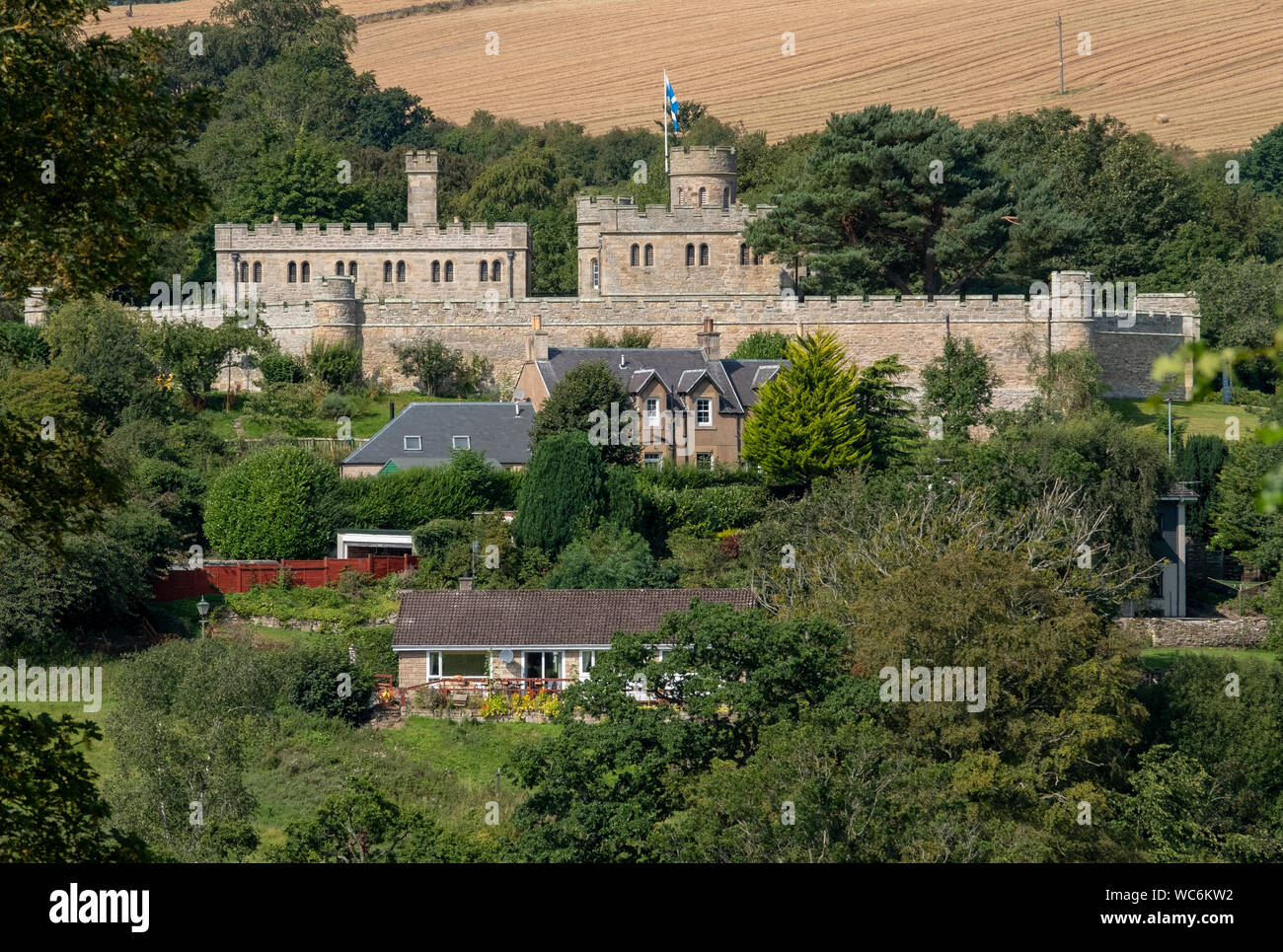 Jedburgh castle, Jedburgh, Scottish Borders, Scotland Stock Photo - Alamy