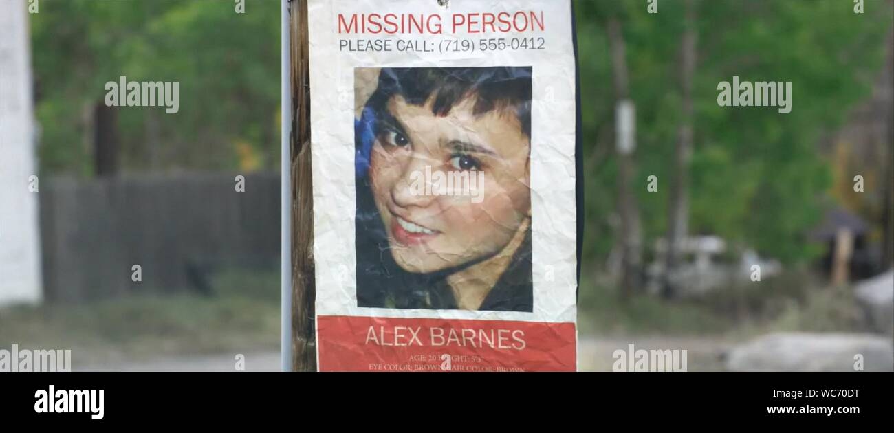HOAX, Ryan Lee (on missing person poster), 2019. © Epic Pictures Group ...