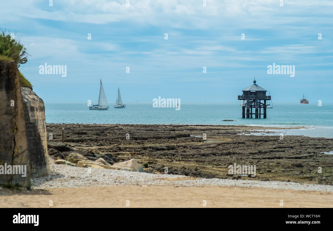 La Rochelle, France - May 07, 2019: Le Phare du Bout du Monde or the ...