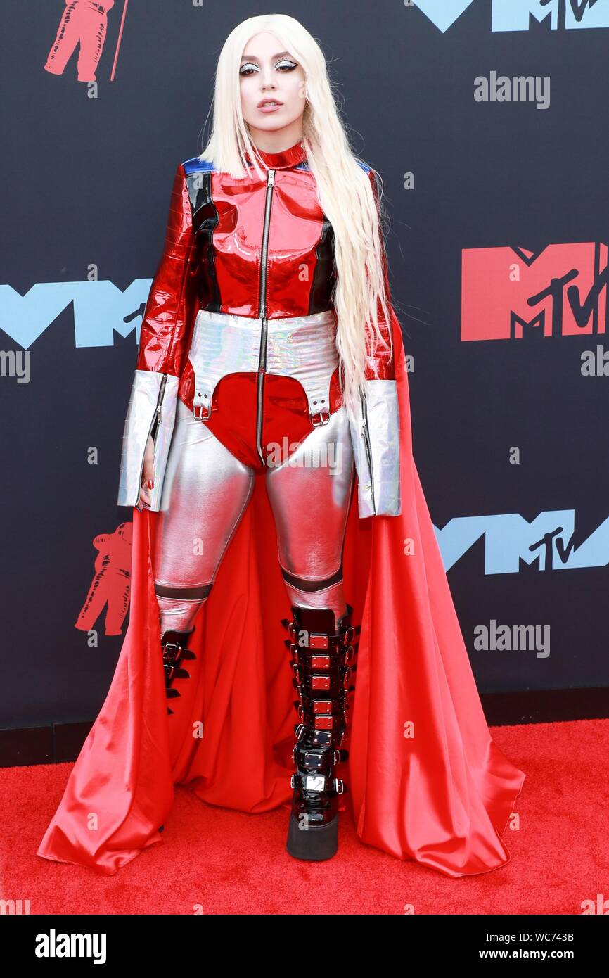 Newark, NJ, USA. 26th Aug, 2019. Ava Max at arrivals for 2019 MTV Video ...