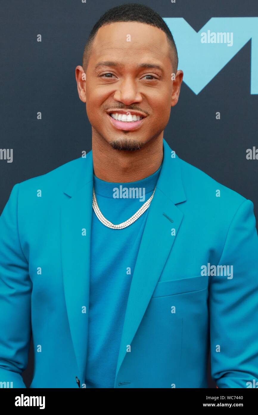 Newark, NJ, USA. 26th Aug, 2019. Terrence J at arrivals for 2019 MTV ...