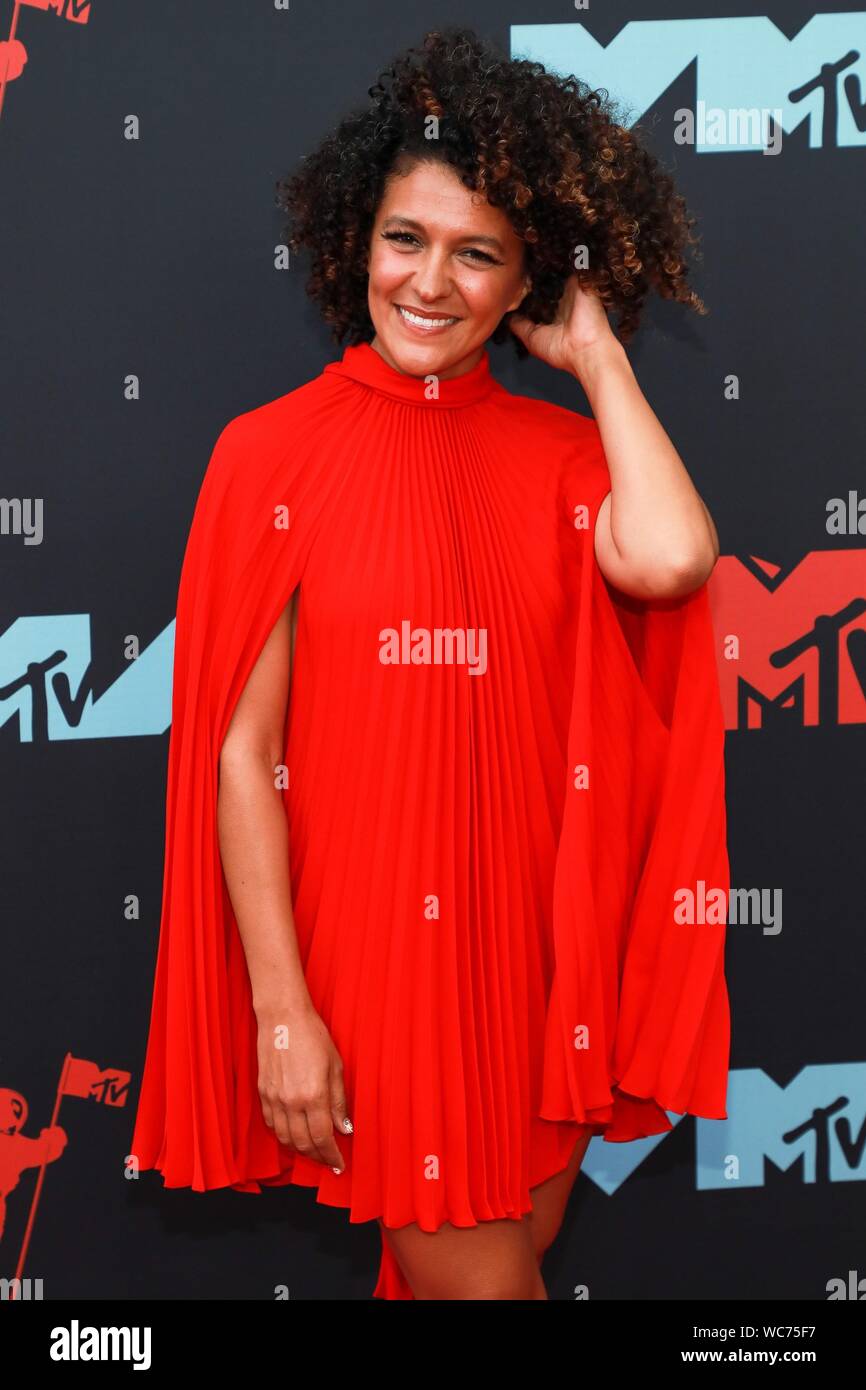 Newark, NJ, USA. 26th Aug, 2019. Maya Taylor at arrivals for 2019 MTV ...