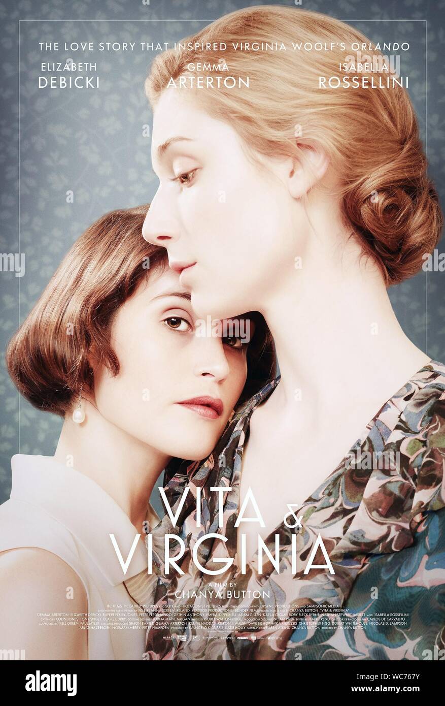 VITA & VIRGINIA, (aka VITA AND VIRGINIA), US poster, from left: Gemma ...
