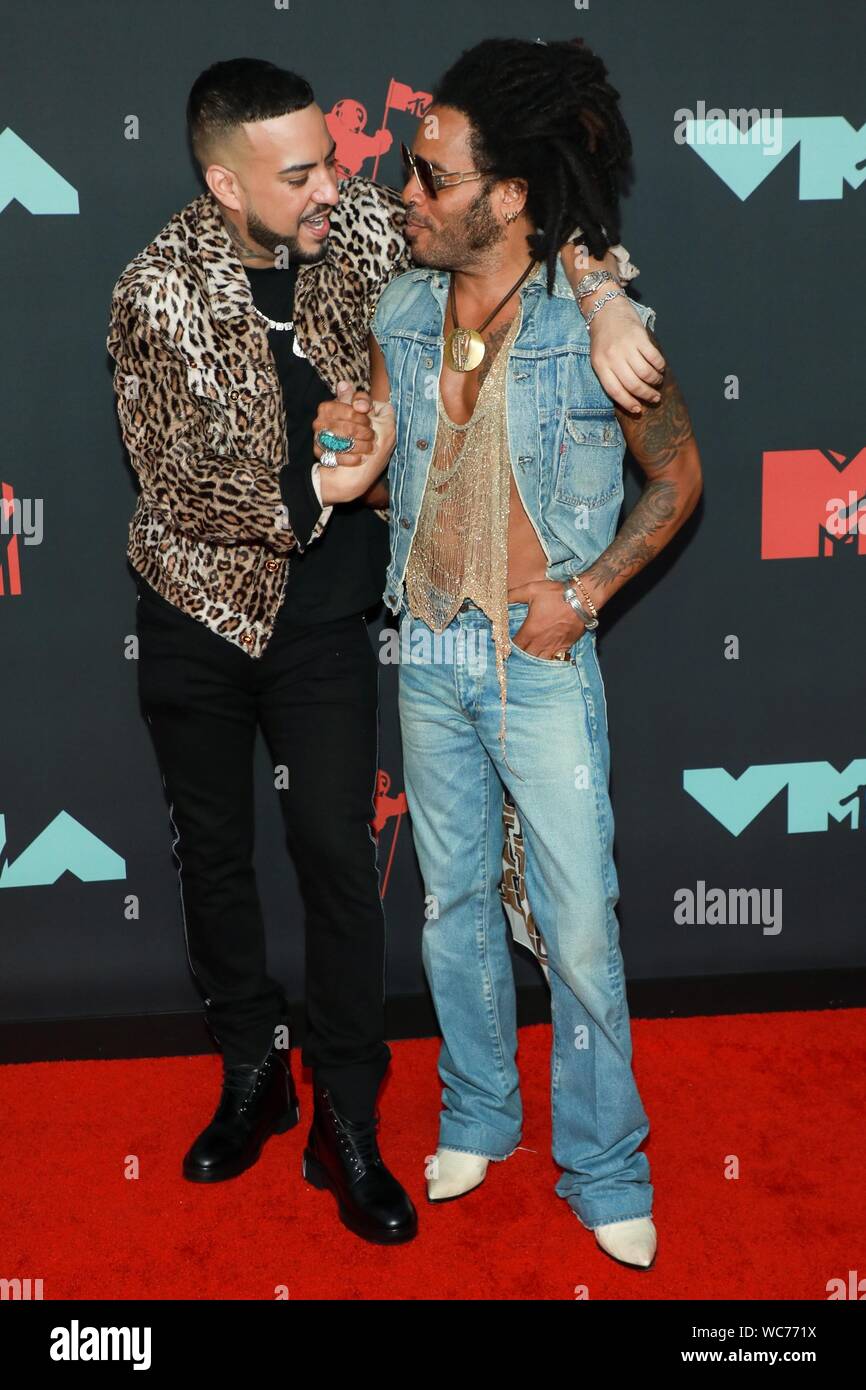 Newark, NJ, USA. 26th Aug, 2019. French Montana, Lenny Kravitz at ...