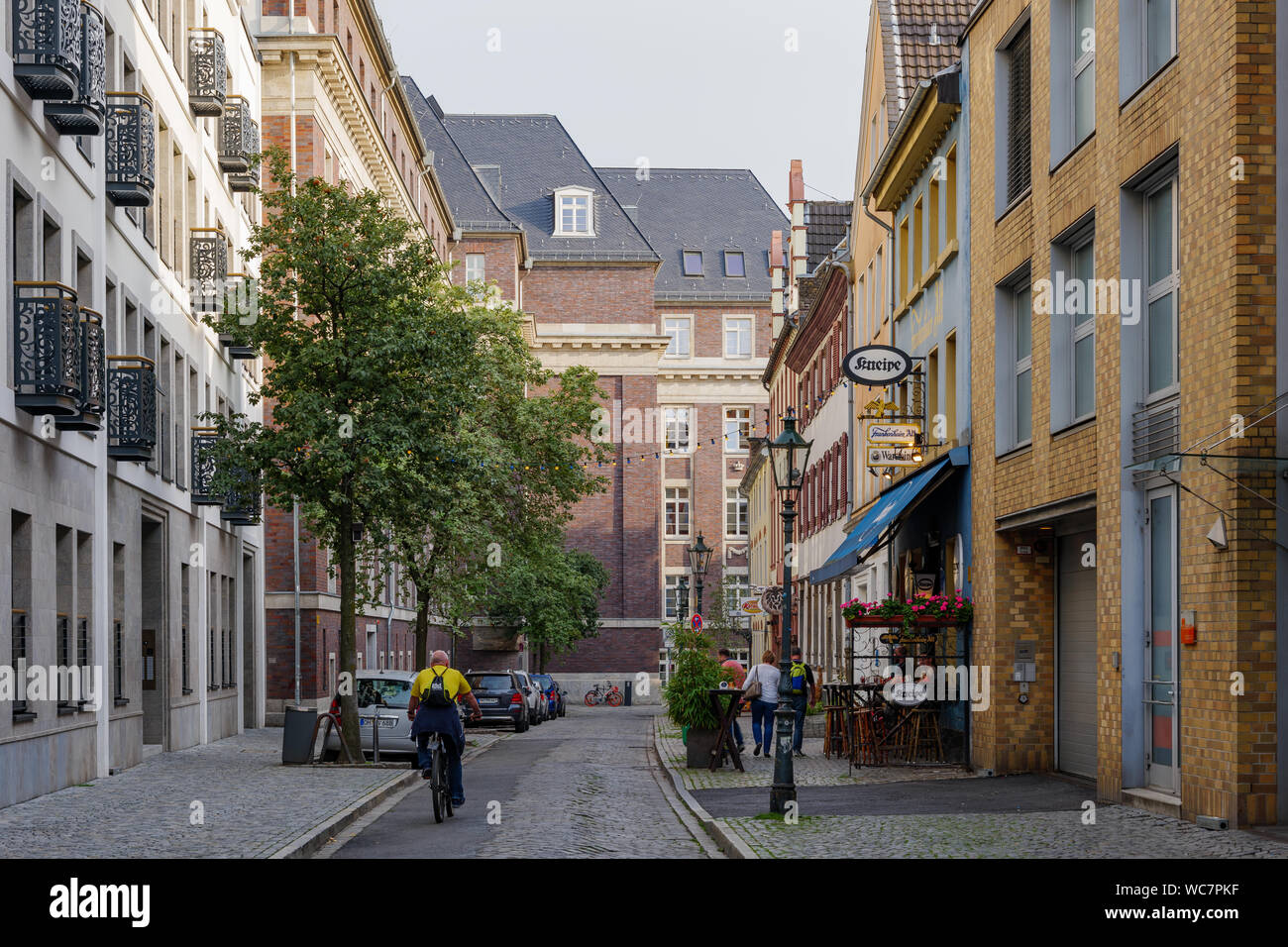 Typical Old German Street High Resolution Stock Photography and Images ...