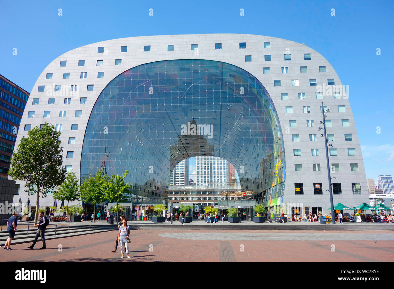 Rotterdam market hall hi-res stock photography and images - Alamy