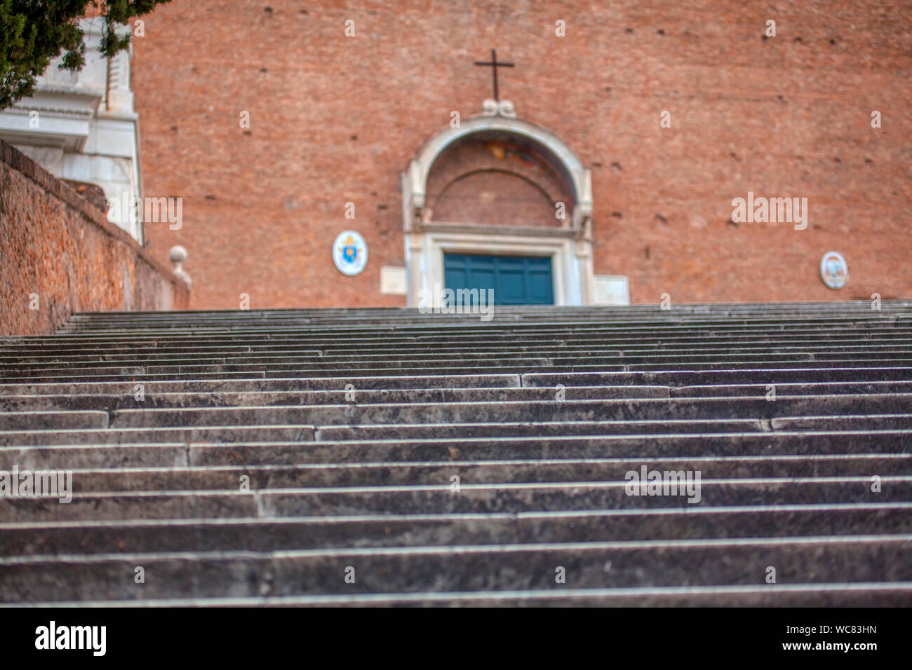stairs of church Santa Maria in Aracoeli from Rome Stock Photo - Alamy