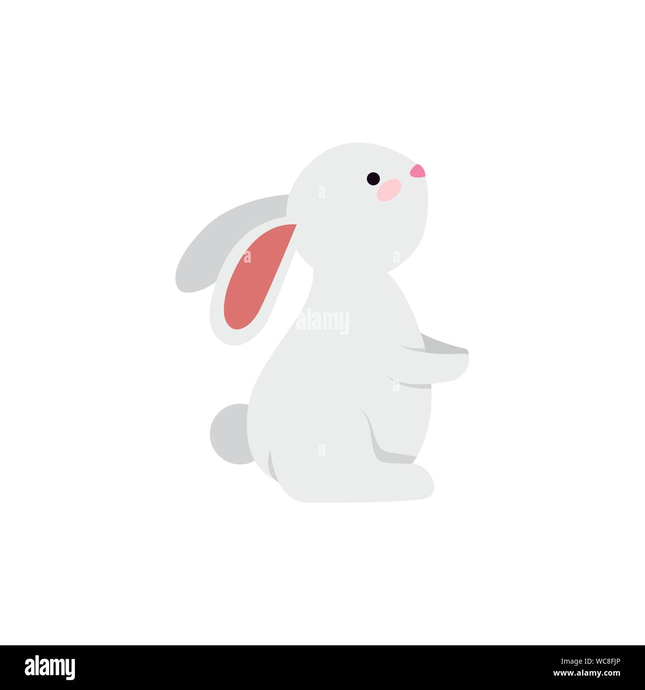 cute and little rabbit character Stock Vector Image & Art - Alamy