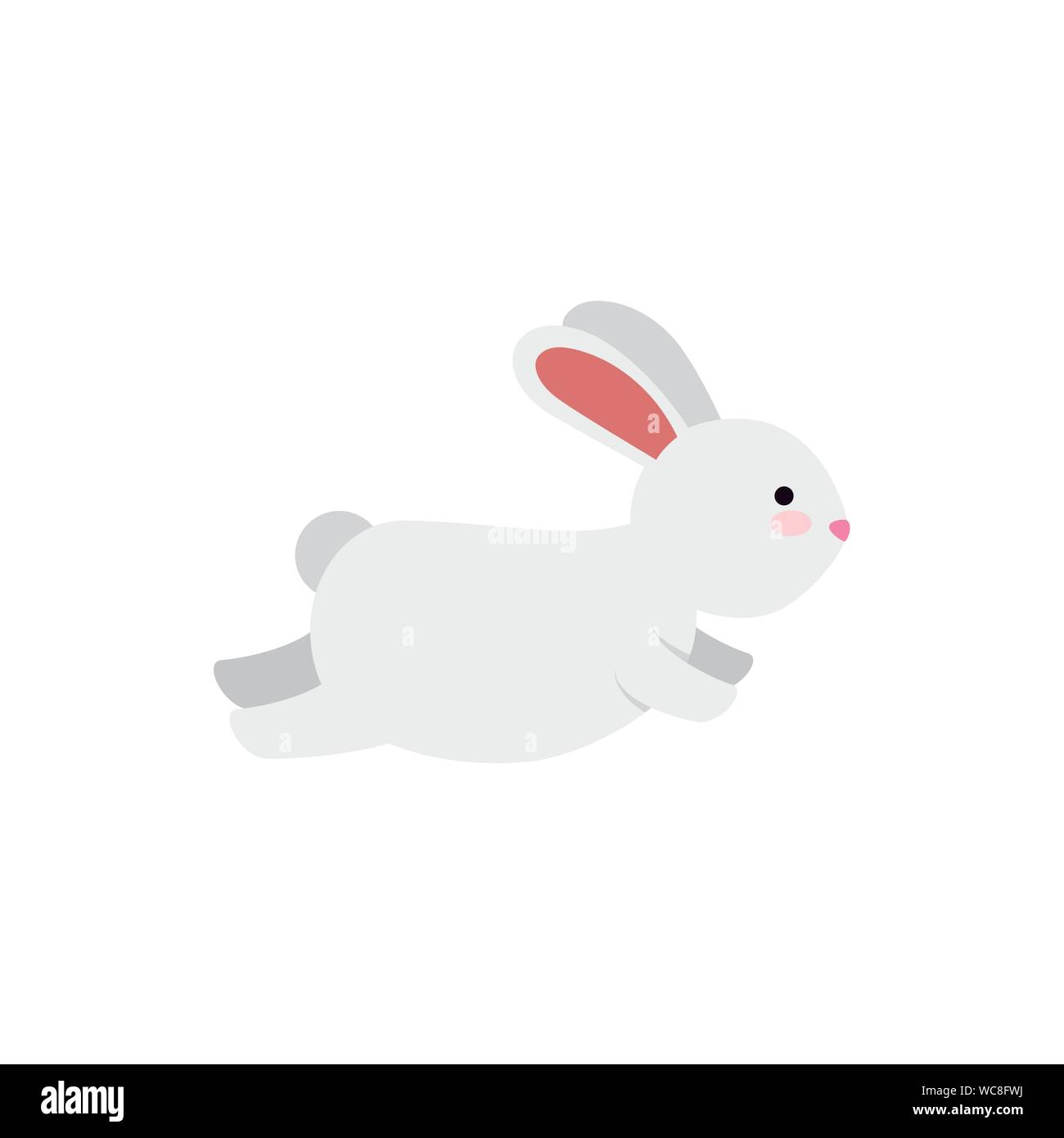 cute and little rabbit character Stock Vector Image & Art - Alamy
