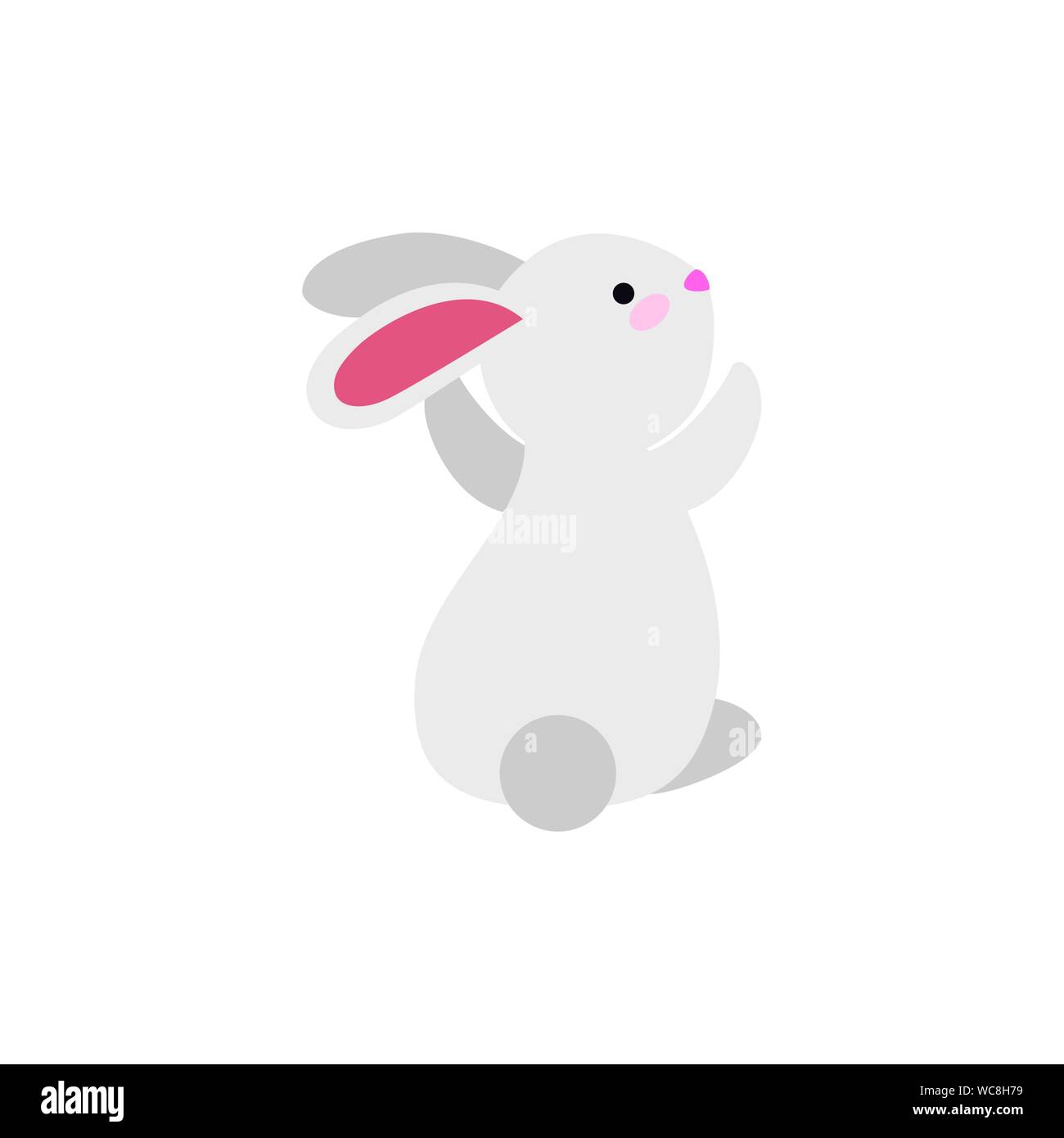 cute and little rabbit character Stock Vector Image & Art - Alamy