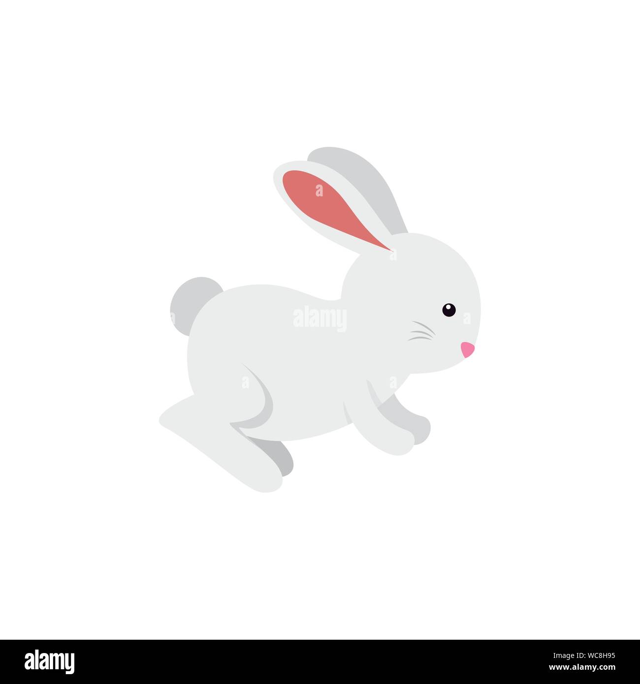 cute and little rabbit character Stock Vector Image & Art - Alamy