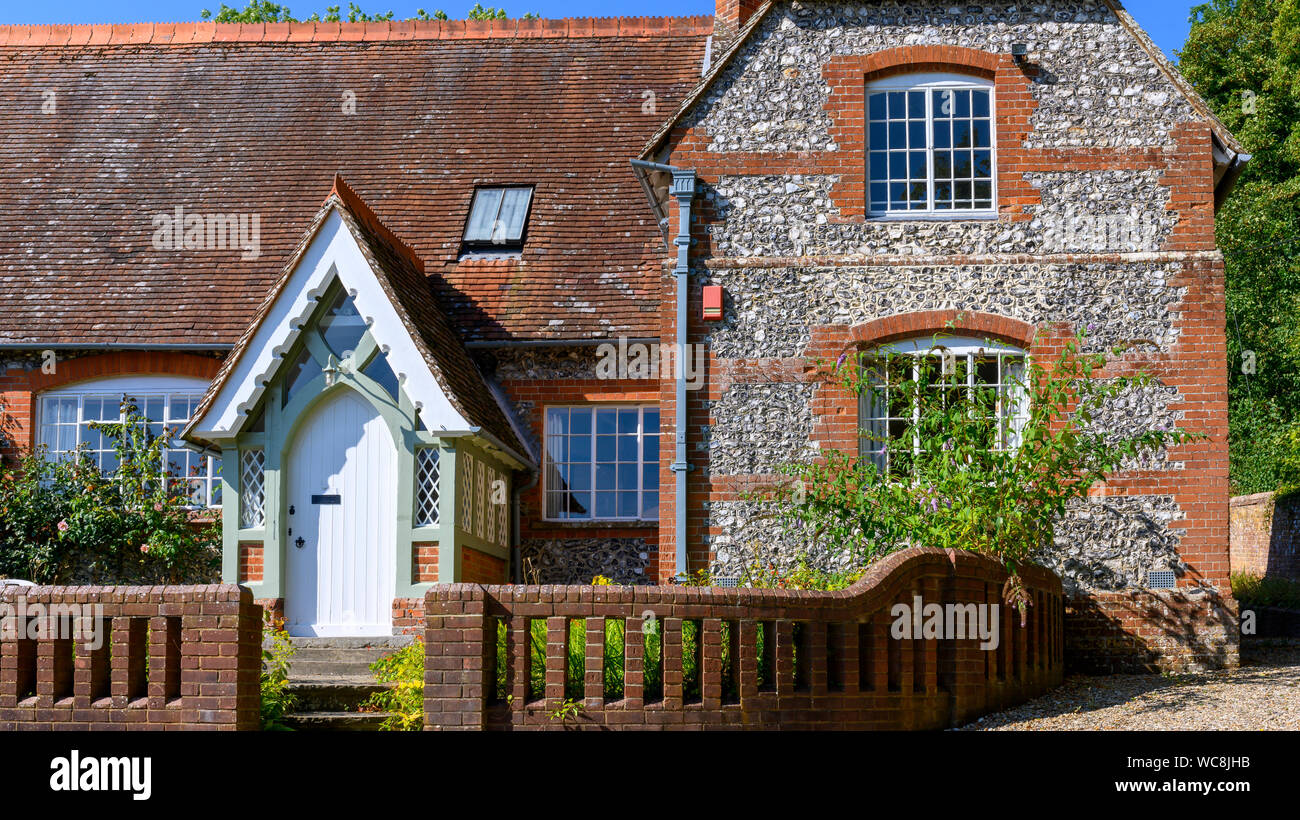 Former Laverstoke Primary School - architect George Edmund Street ...