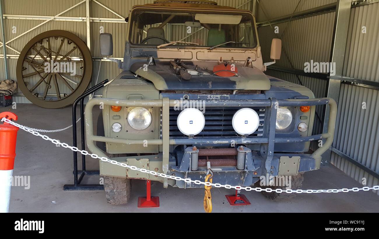 Australian Army Land Rover 110 no. 48-001. This vehicle was used by ...
