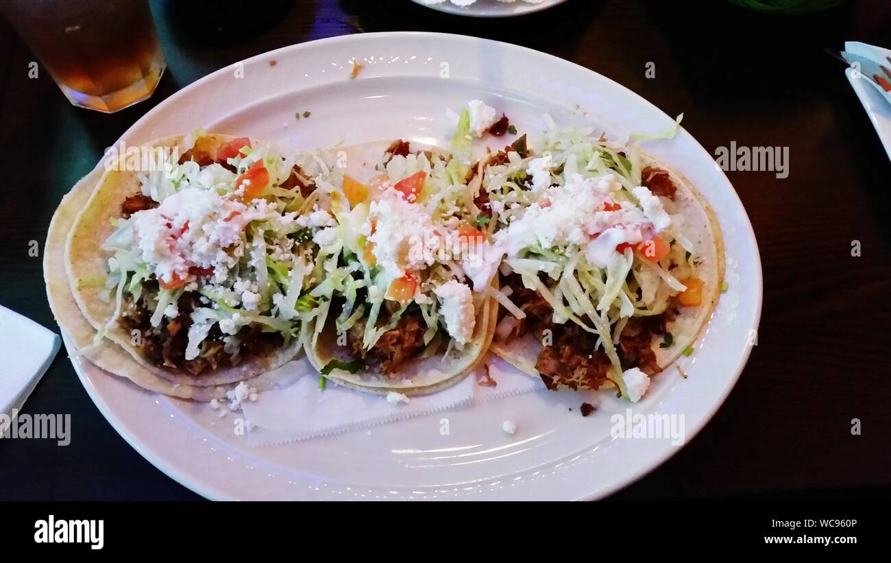 Soft Shell Taco High Resolution Stock Photography and Images - Alamy