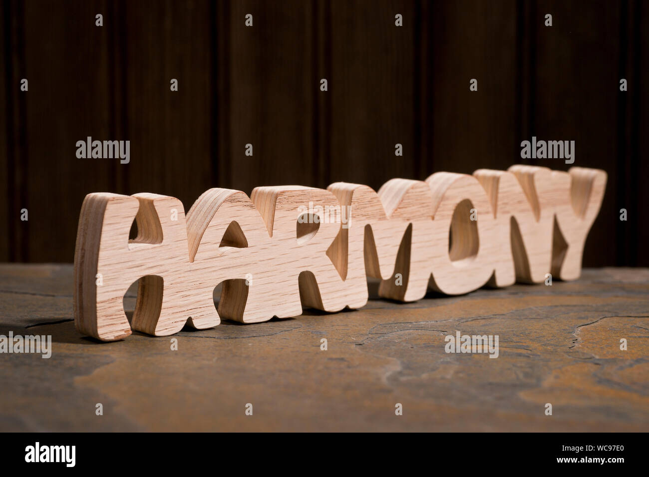 Harmony word hi-res stock photography and images - Alamy