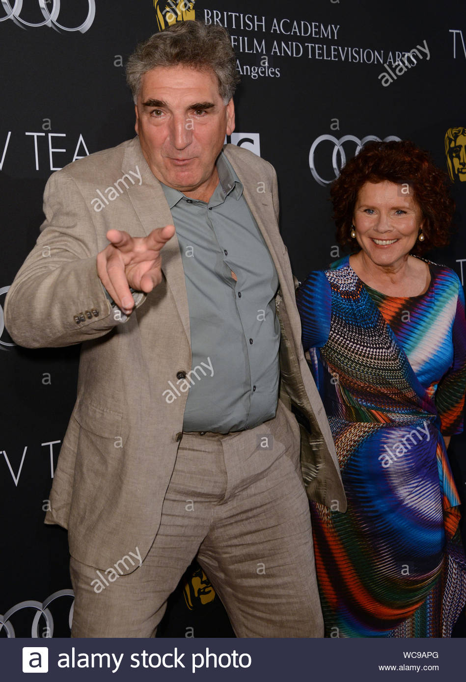 Jim Carter Imelda Staunton Stock Photos & Jim Carter Imelda Staunton ...