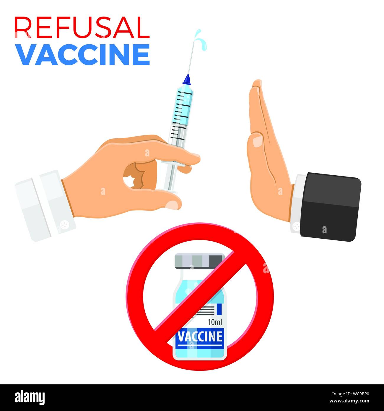 Refusal Stock Vector Images - Alamy