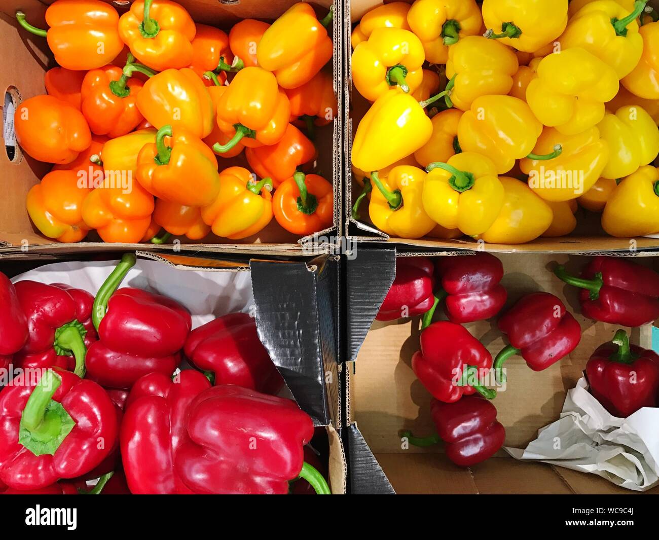 Pepper boxes hi-res stock photography and images - Alamy