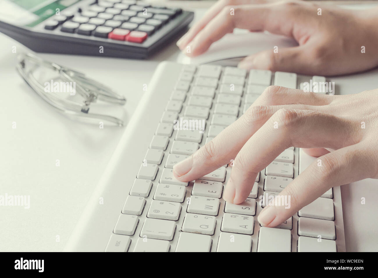 Keyboard computer close up hi-res stock photography and images - Alamy
