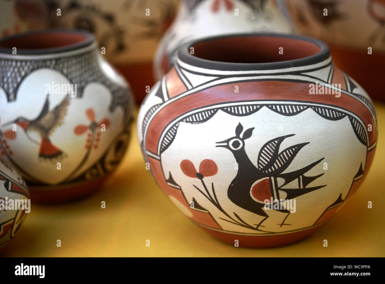 Indians Native American Art Pottery Acoma Pueblo Pottery