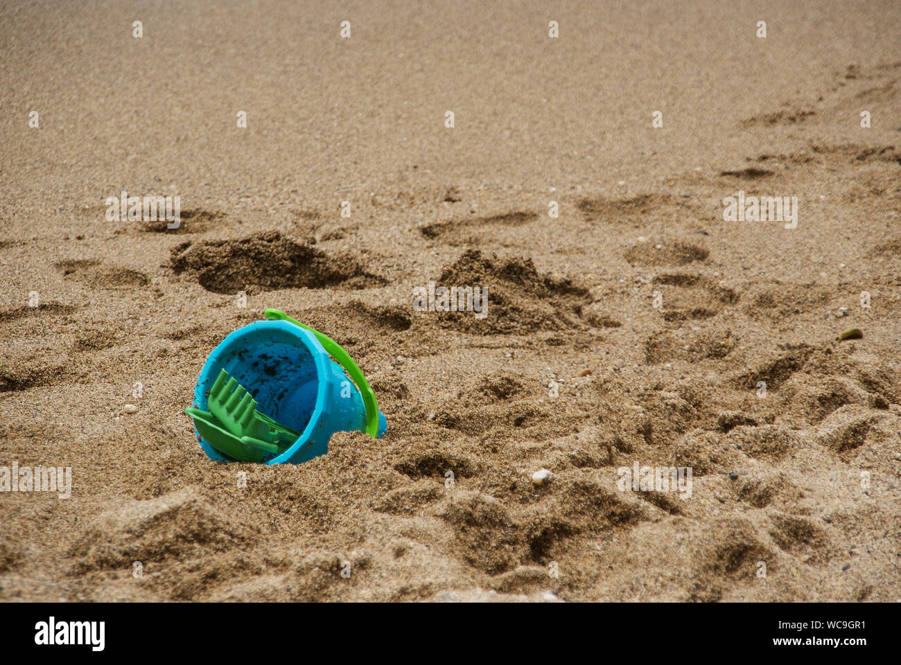Bucket of sand hi-res stock photography and images - Alamy