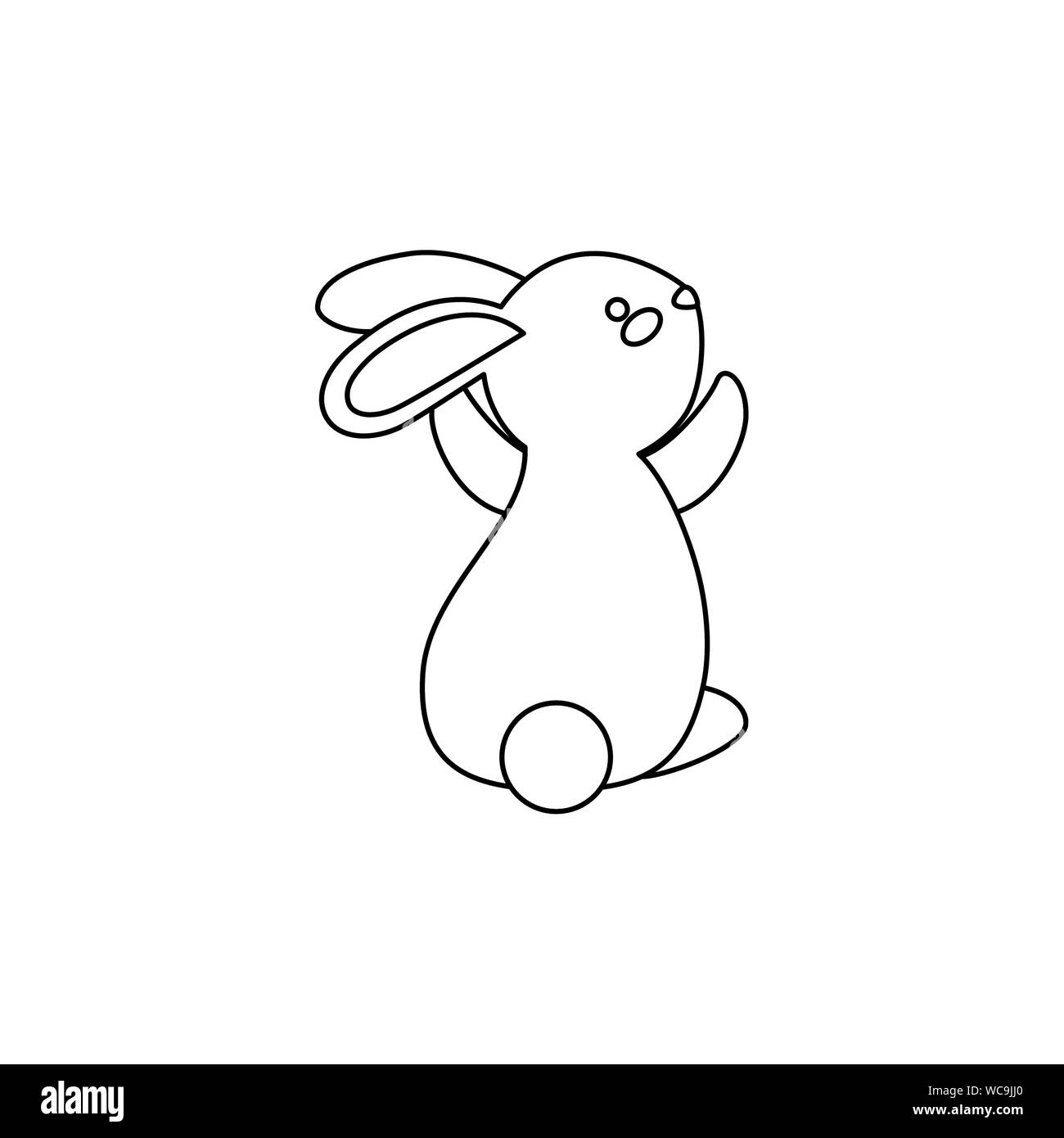 cute and little rabbit character Stock Vector Image & Art - Alamy