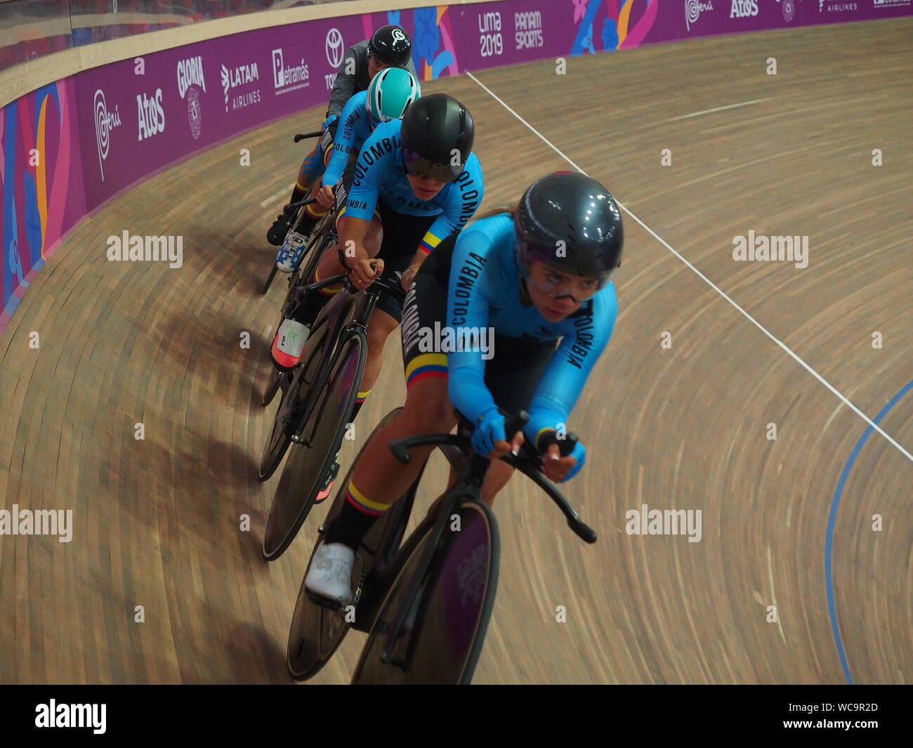 Cycling, track; Colombia women’s team; Lina Hernandez, Jessica Parra ...
