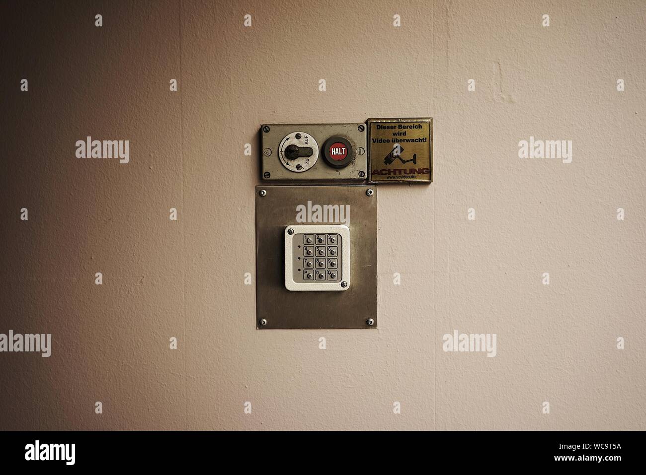 Wall control panel hi-res stock photography and images - Alamy