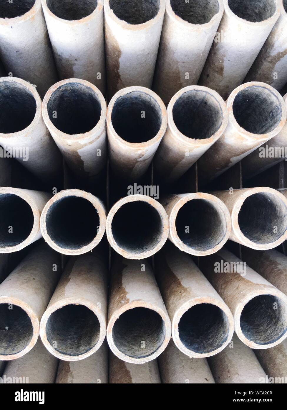 Stacked tubes hi-res stock photography and images - Alamy