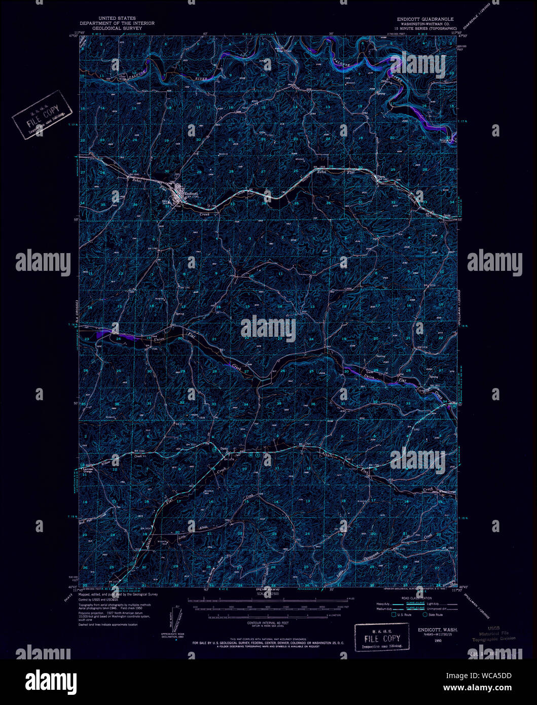 Endicott map hi-res stock photography and images - Alamy