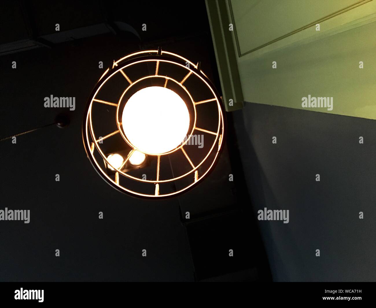 Illuminated light directly below hi-res stock photography and images ...