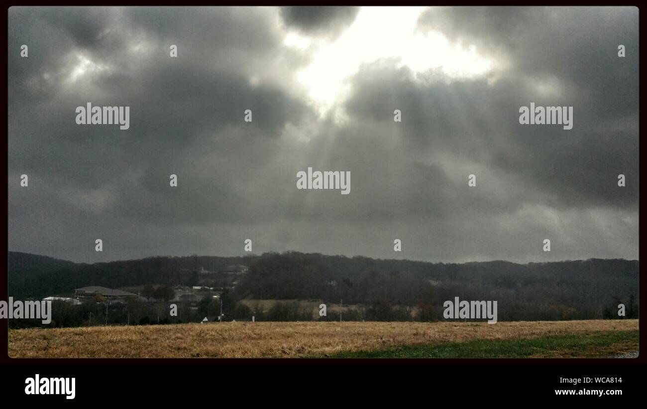 Sunlight Piercing Through Clouds High Resolution Stock Photography and ...