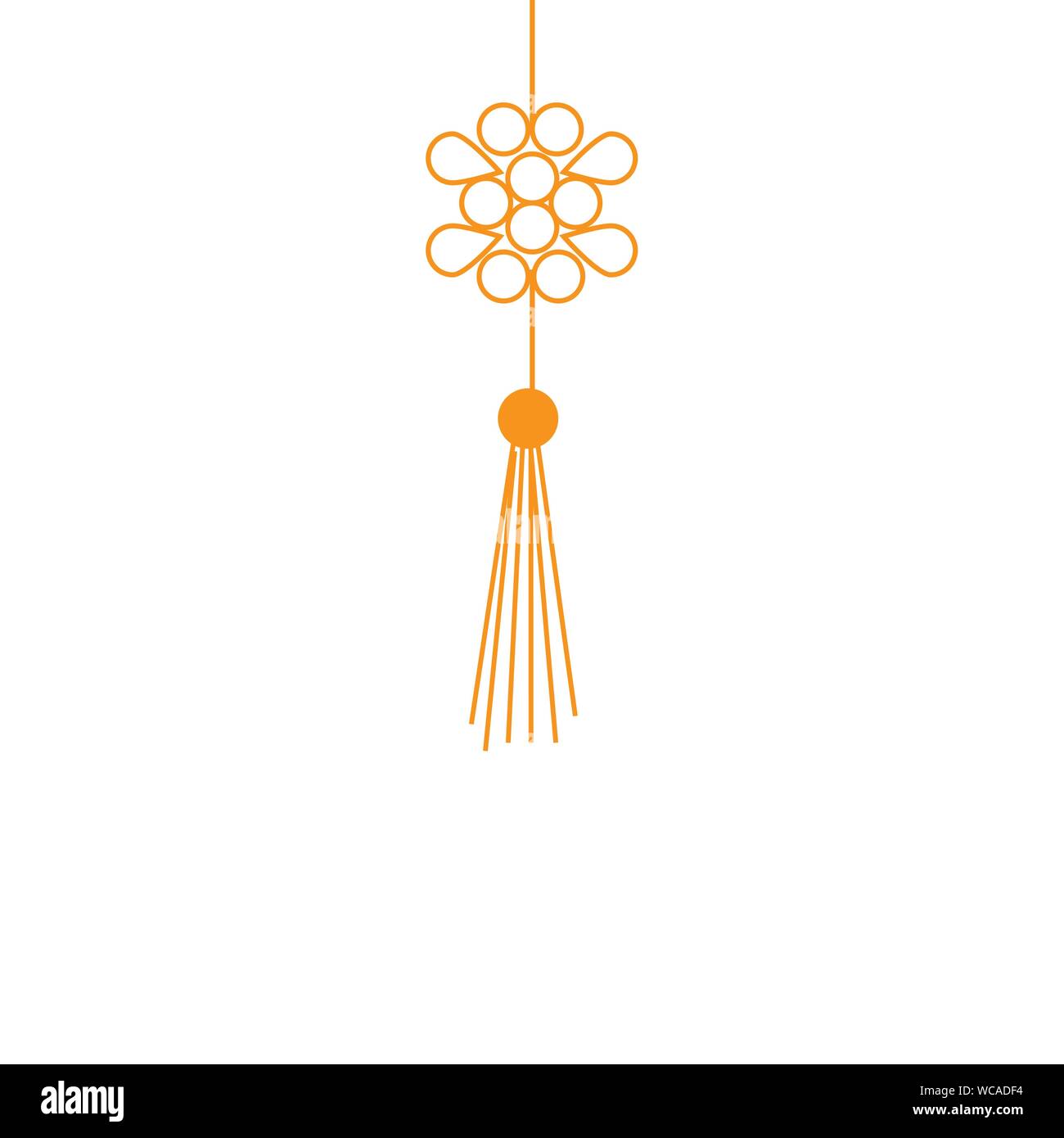 chinese mandala decorative hanging icon Stock Vector Image & Art - Alamy