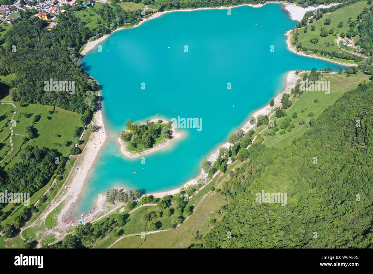Lago di tenno hi-res stock photography and images - Alamy