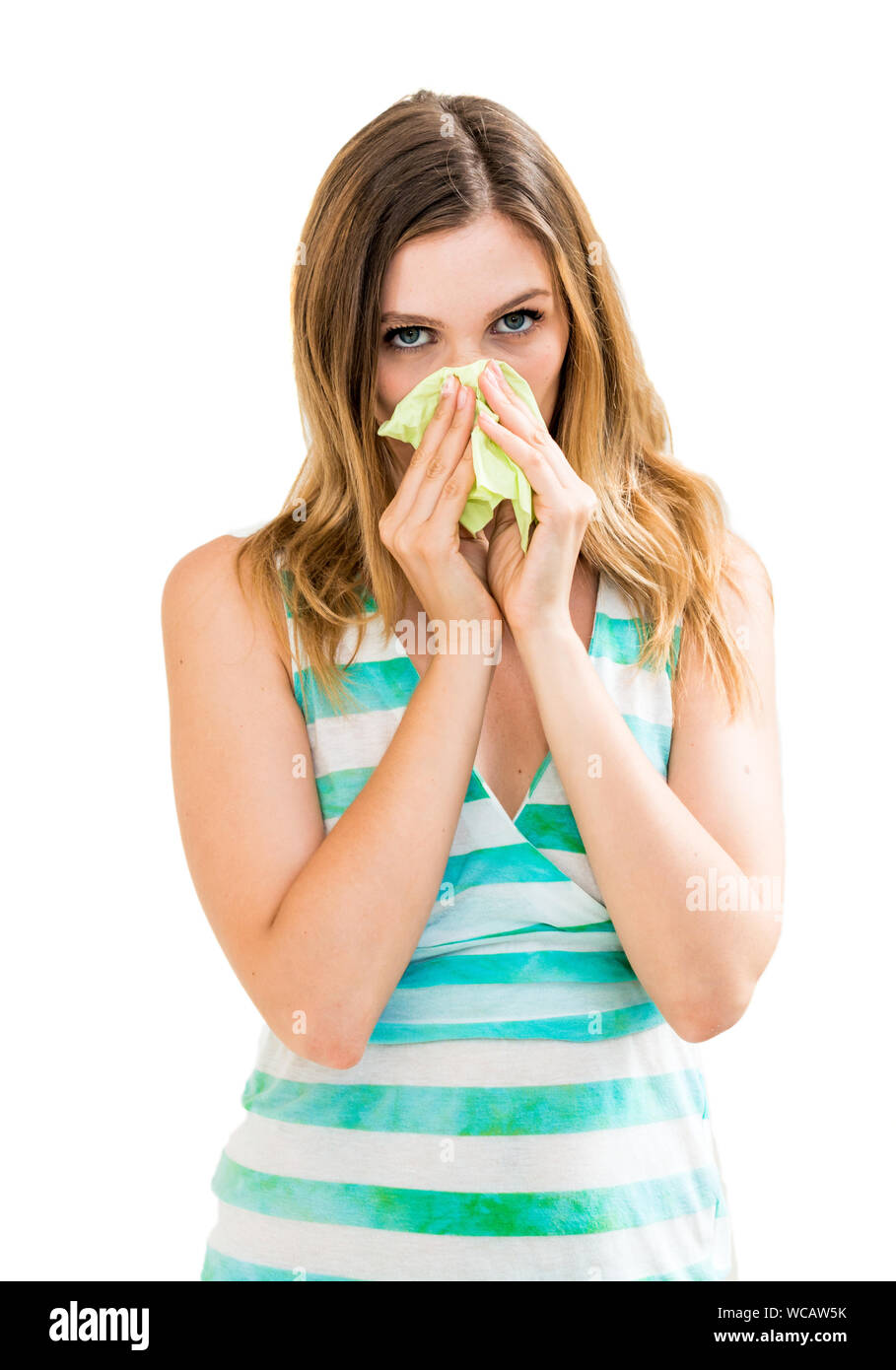 Woman tissue hi-res stock photography and images - Alamy